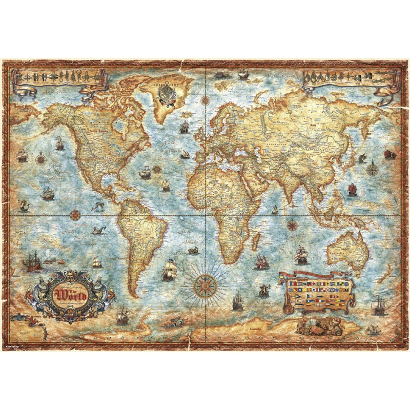 Puzzle 2000 pzs. ZIGIC, The World